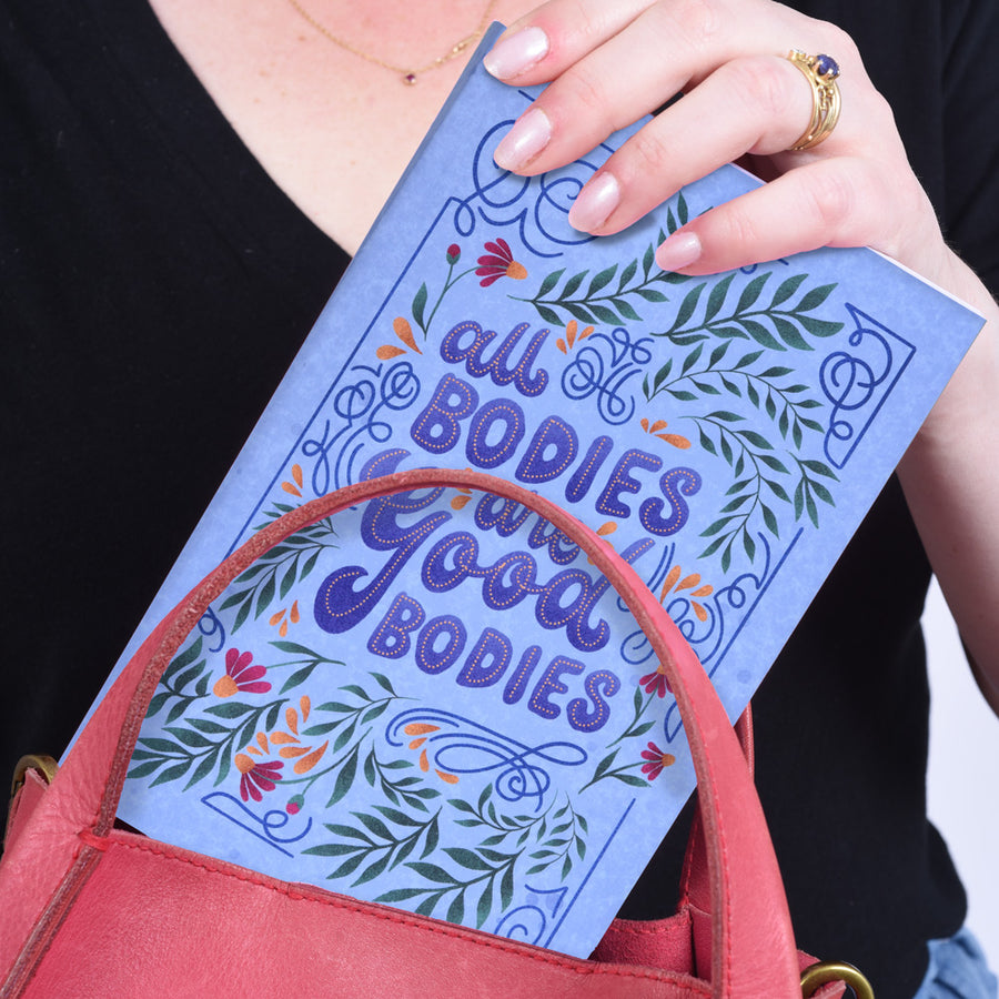 All Bodies are Good Bodies Lay-Flat Journaling Notebook – Palindrome Art